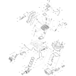 Makita EK7651H - Power Cutter - Cylinder Head Assembly Diagram | GHS