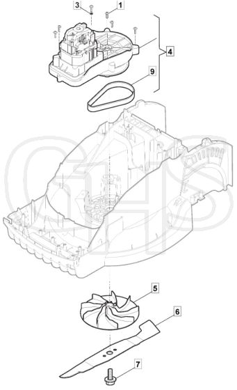PRINCESS 38 - 2012-2014 - 294380063/MFR - Mountfield Rotary Mower Blade ...