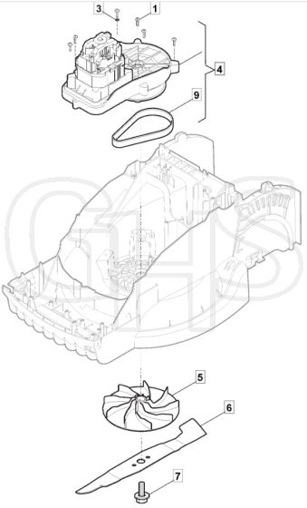 PRINCESS 42 - 2012-2020 - 294420063/M12 - Mountfield Rotary Mower Blade ...