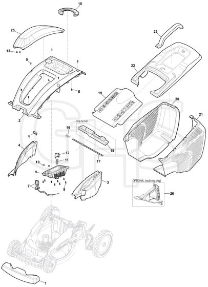 PRINCESS 42 Li Kit - 2021-2022 - 294426263/M21 - Mountfield Rotary ...