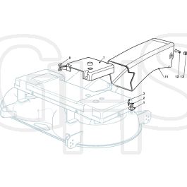 1840H - 2007 - 299931883/MO7 - Mountfield Ride On Mower Guards Diagram ...
