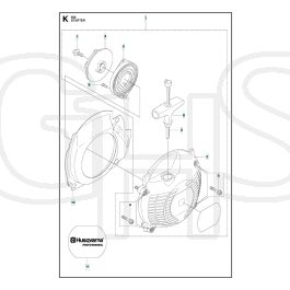 Husqvarna 555FX - Starter | GHS