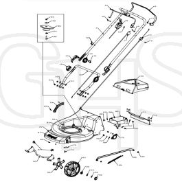 Masport 600AL - 583763 - Feb 2009 - Main Assembly | GHS