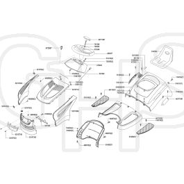 AL-KO T16-92.7 HD Edition - 127411 - Body Panels - Seat | GHS