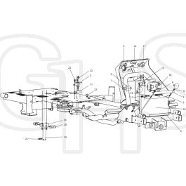 APACHE 92 4x4 EVO - 2017 - Oleo-Mac Ride On Mower Electrical Parts ...