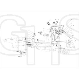 APACHE 92 EVO (23VANGUARD) - 2024 - Oleo-Mac Ride On Mower Electrical ...