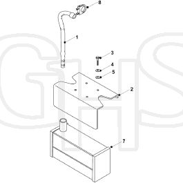 Countax C300 - From 01-01-2003 To 01-09-2003 - 8 C500 Exhaust System | GHS