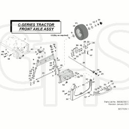 Countax C600H Kawasaki Engine - From 01-01-2011 To 31-12-2013 - 1 Front ...