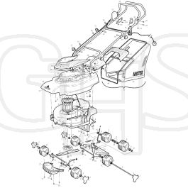 Hayter Envoy 36 - 100A (100A008007 - 100A099999) - Mainframe Assembly | GHS