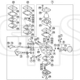 Stihl fs111r carburetor store