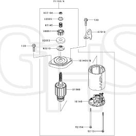 Countax Fs481V - 11 Starter | GHS