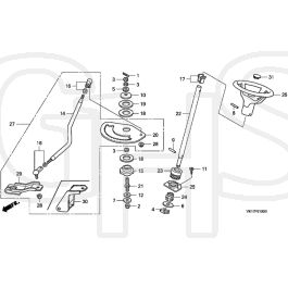Honda HF2417-HTEA - Steering Wheel Diagram | GHS