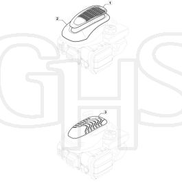 HP164 - 2019-2021 - 297411048/MC - Mountfield Rotary Mower Engine Cover ...