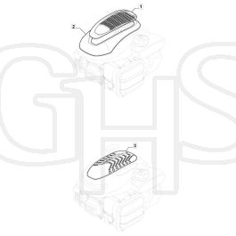 HP185 - 2022 - 2L0481043/MC - Mountfield Rotary Mower Engine Cover ...