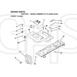Husqvarna Lr110 - Chassis & Enclosures | GHS