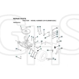 Husqvarna Lr110 - Transmission | GHS