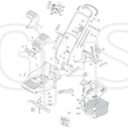 M61 PD - 2006 - 292552043/MOU - Mountfield Rotary Mower Main Assembly ...
