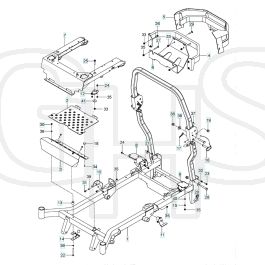 Husqvarna Pz72 - Frame | GHS