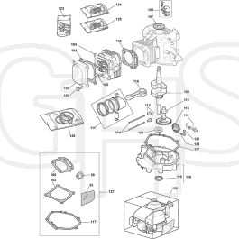 RM65 - 2007 - 118550194/0_060001RM65 - Stiga Engine Engine 02 Diagram | GHS