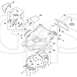 Stihl RMA443.3 - Housing - Parts Diagram | GHS