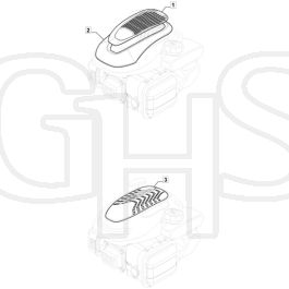 SP46 - 2021-2023 - 2L0482048/M21 - Mountfield Rotary Mower Engine Cover ...