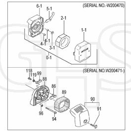 Tanaka TBC-2501S - Air Cleaner | GHS