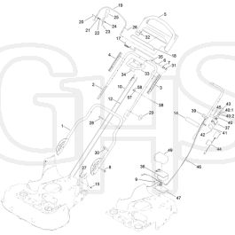 Toro TimeMaster TM76K 76cm - 21811 (400000000 - 405541083) Handle | GHS