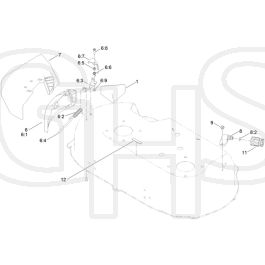 Toro TimeMaster TM76K 76cm - 21811 (409032220 - 410999999) Side ...