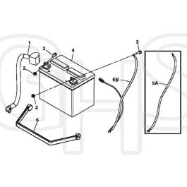 John Deere X300 Battery