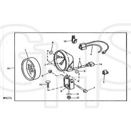 John Deere X350 - PC12707 - Work Light - ST555259 | GHS
