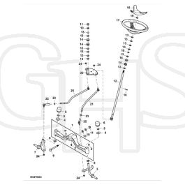 John Deere X350 - PC12707 - Steering System - ST840730 | GHS