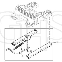 John Deere X350 - PC12707 - Seat Adjuster - ST955003 | GHS