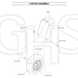Husqvarna Z4217 Bia - Casters | GHS