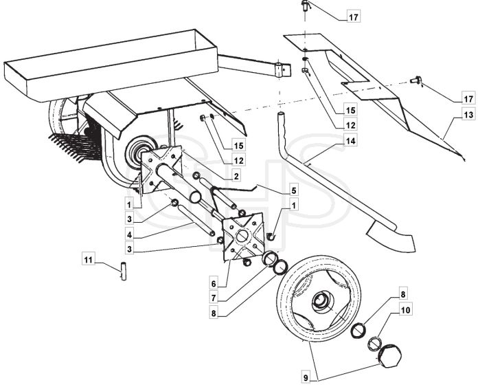 MANOR 360 G - 2008-2010 - 213600043/MO8 - Mountfield Tiller Optionals ...