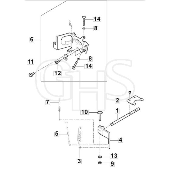 1638H Twin - 2020 - 2T2610683/M20 - Mountfield Ride On Mower Control ...