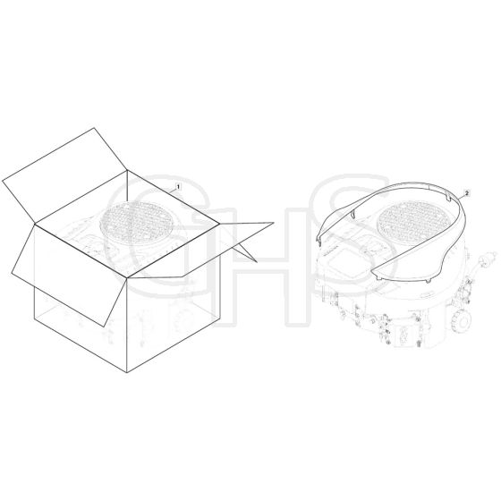 1638H Twin - 2021 - 2T2630483/M21 - Mountfield Ride On Mower Engine ...