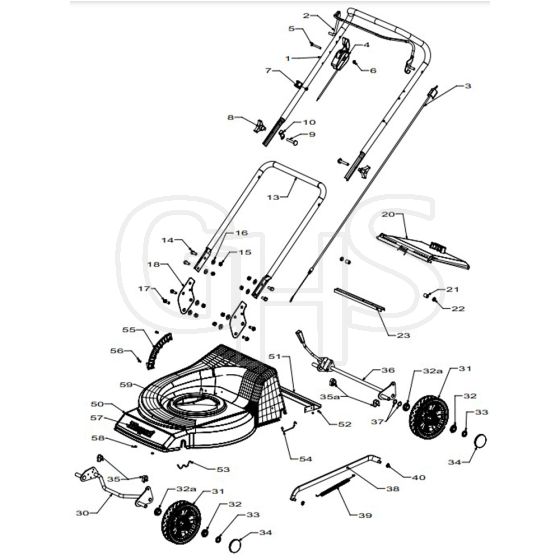 Masport 200ST - 979893 - January 2008 - - Main Assembly | GHS