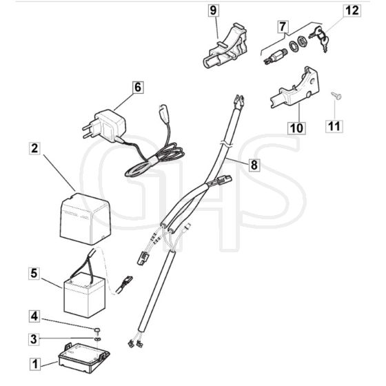 460R PD ES - 2008 - 294489523/UM8 - Mountfield Rotary Mower Electric ...
