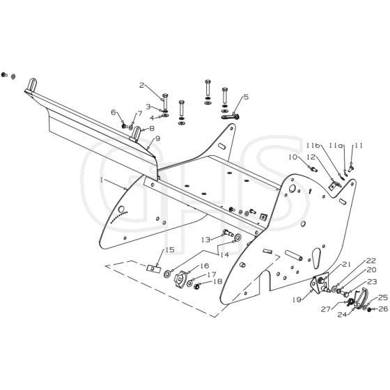 Masport 660 - 019041 - Apr 2009 7200737 - Chassis Assembly | GHS