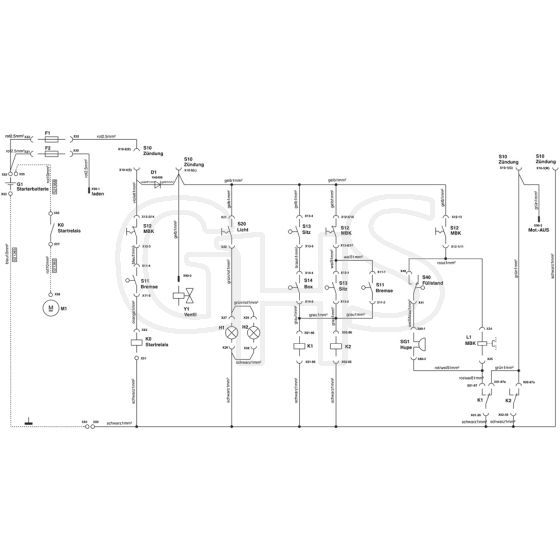 AL-KO T16-102 HD Edition - 119265 - Wiring Loom 2 | GHS