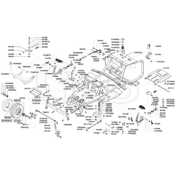 AL-KO T12-74H Edition - 119276 - Chassis | GHS