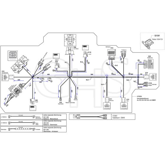 AL-KO T16-92.7 HD Edition - 127411 - Wiring Diagram 1 | GHS