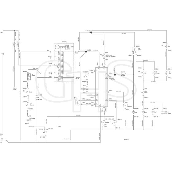 AL-KO Solo Comfort T15-103.3 HD-A - 127688 - Circuit Diagram 2: from 3. ...