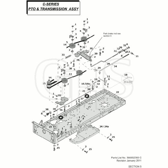 Countax C600H Kawasaki Engine - From 01-01-2011 To 31-12-2013 - 6 PTO ...
