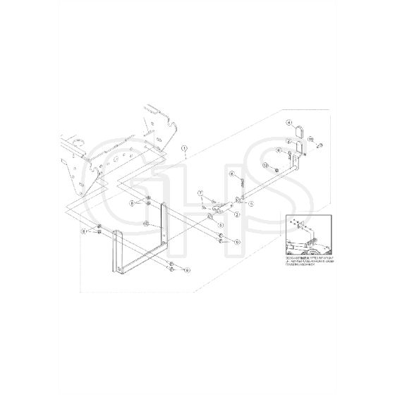 Countax C60 - From 01-02-2016 To 06-04-2016 - 12 Deck Tension Kit | GHS