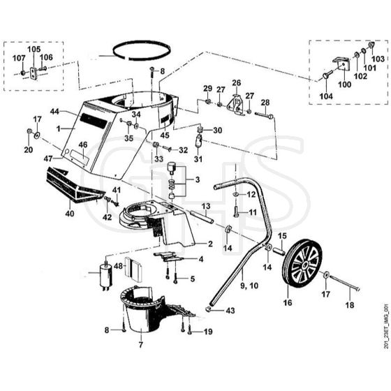 Viking GE 330 - Housing - Parts Diagram | GHS