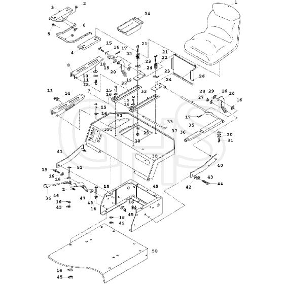 Countax K18 - From 01-01-1992 To 01-01-1994 - 12 Rear Body | GHS