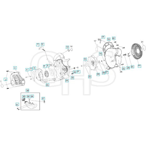 McCulloch MAC GBV325 - 2010-07 - Housing (2) Parts Diagram | GHS