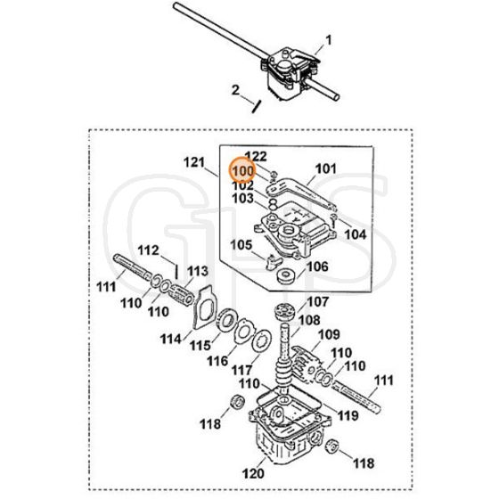 Viking MB455 M - Gear Head - Parts Diagram | GHS