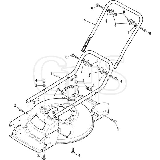 MULTICLIP 47 Q B - 2015-2018 - 298471828/S15 - Stiga Rotary Mower ...